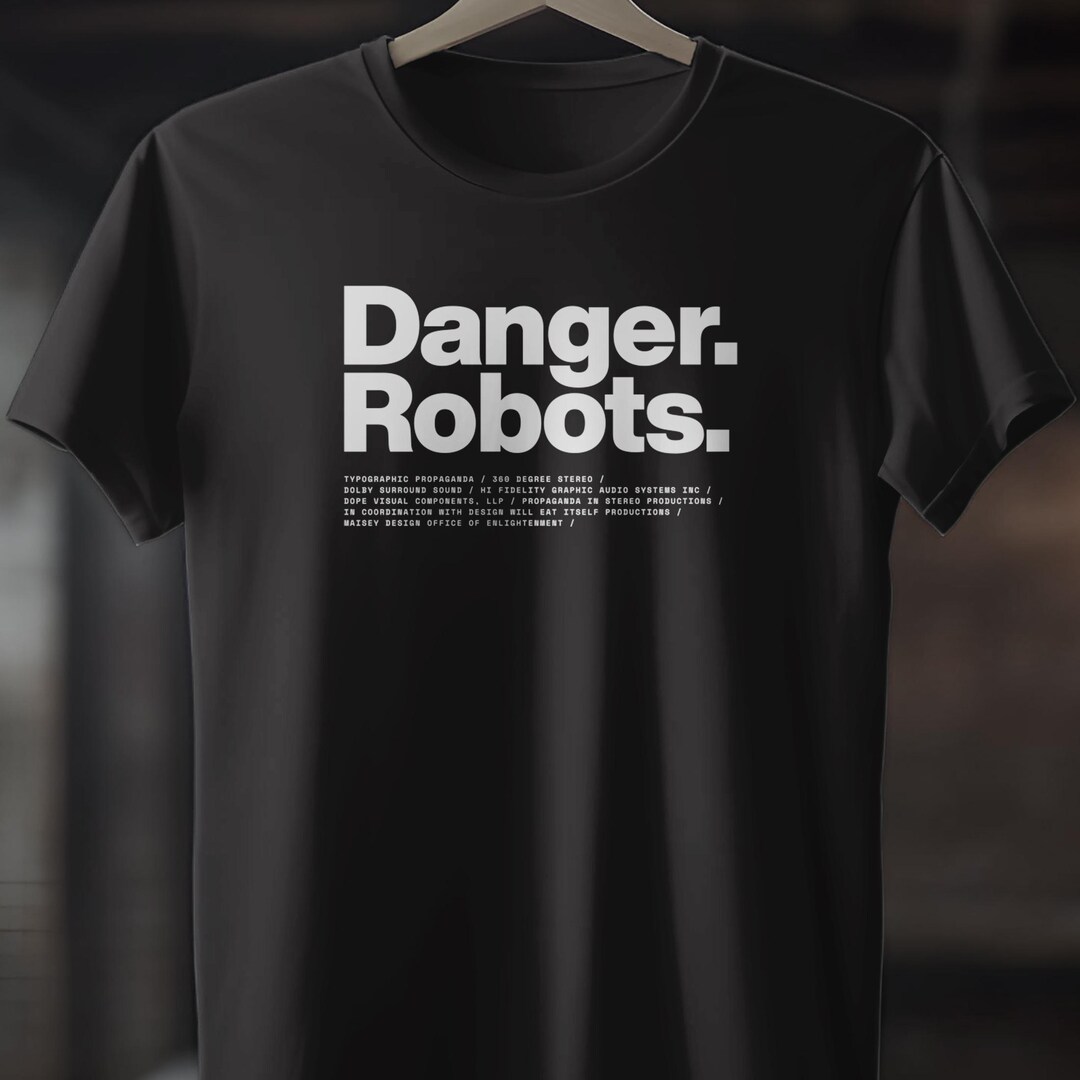 Danger. Robots. AI Artificial Intelligence UX/UI Interface Design ...