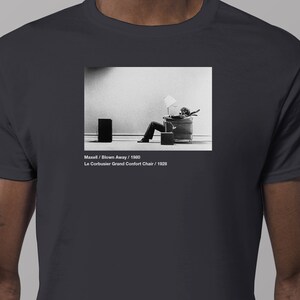 Maxell / Blown Away / 1980 Le Corbusier Grand Confort Chair / Tee Shirt ...