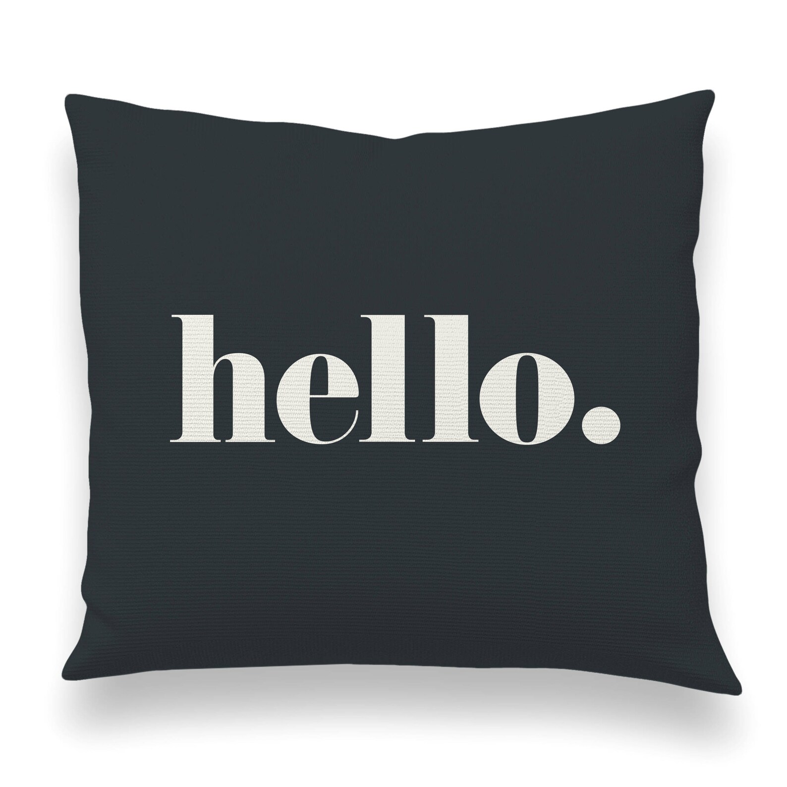 Hello. Pillow | Etsy