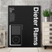 Dieter Rams Apple Ipod Helvetica Typographic Poster, Quote, Black and ...