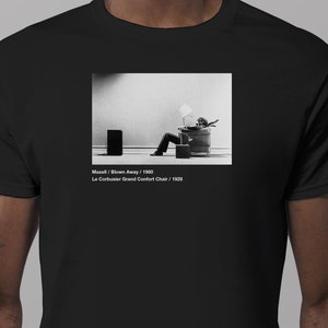 Maxell / Blown Away / 1980 Le Corbusier Grand Confort Chair / Tee Shirt ...