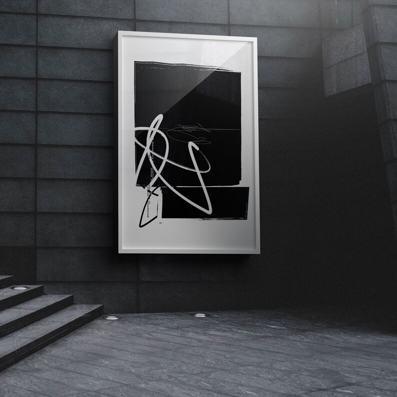 Graffiti Tag Marker Abstract Art Color Block Urban Distressed - Etsy