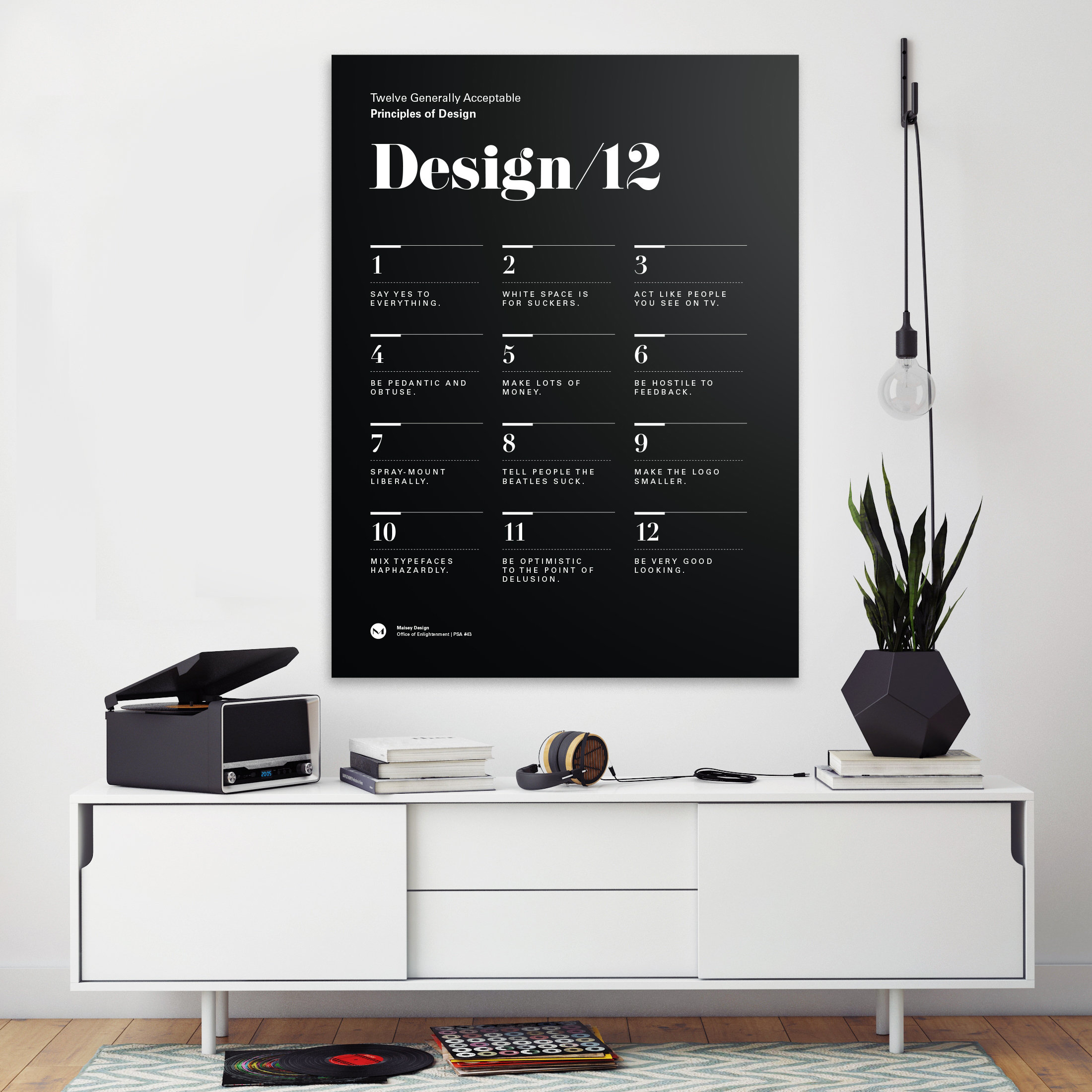 12 Principles of Design UX/UI Graphic Illustration Helvetica | Etsy