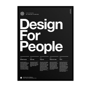 Design for People, Design Thinking, 5 Principles of Design Thinking ...