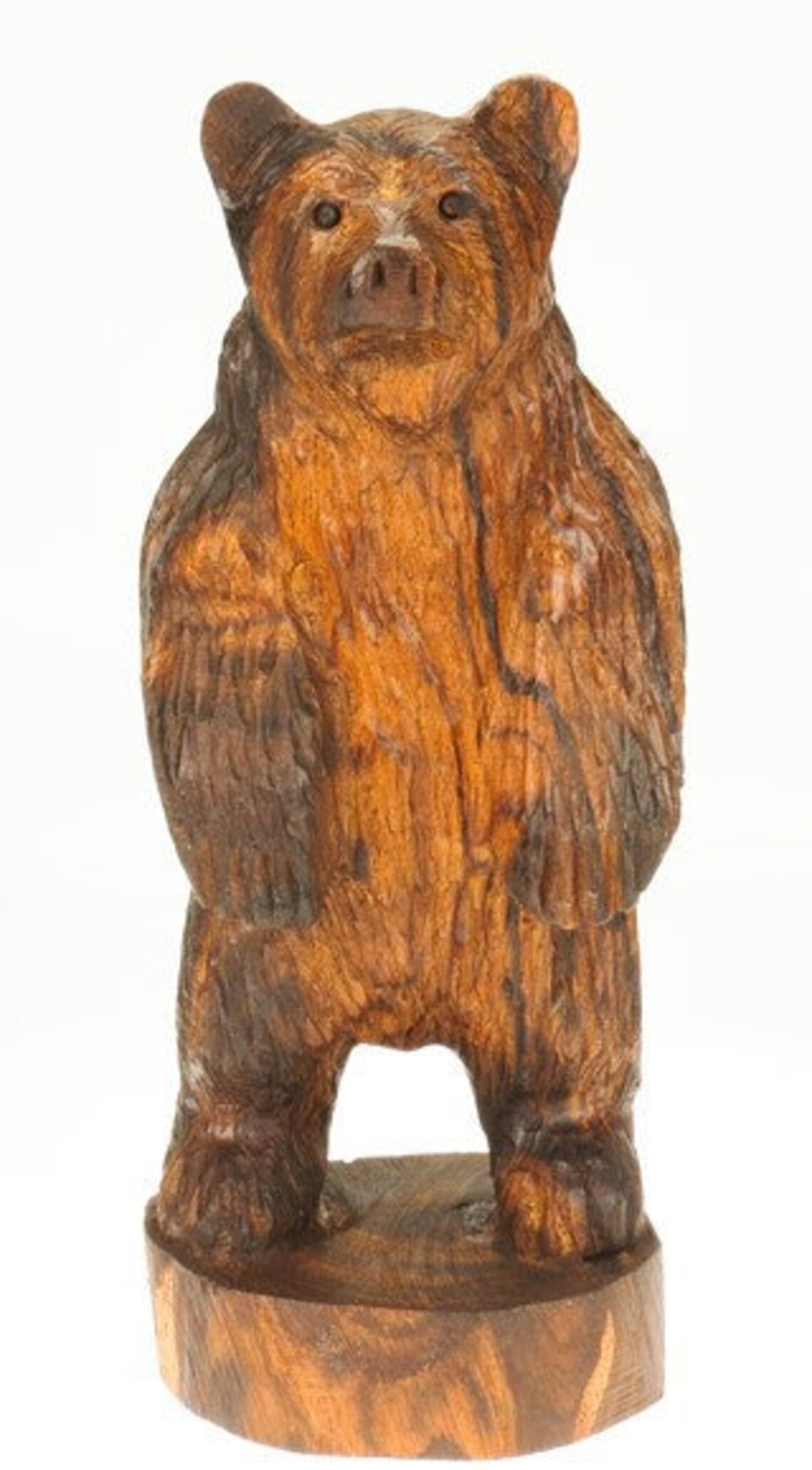 Desert Ironwood Bear Standing Carving - Etsy