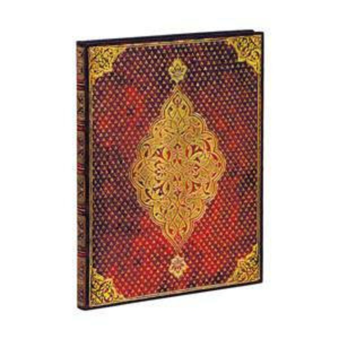 Golden Trefoil Hardcover Journal Ultra 7" X 9" Unlined - PAPERBLANKS ...