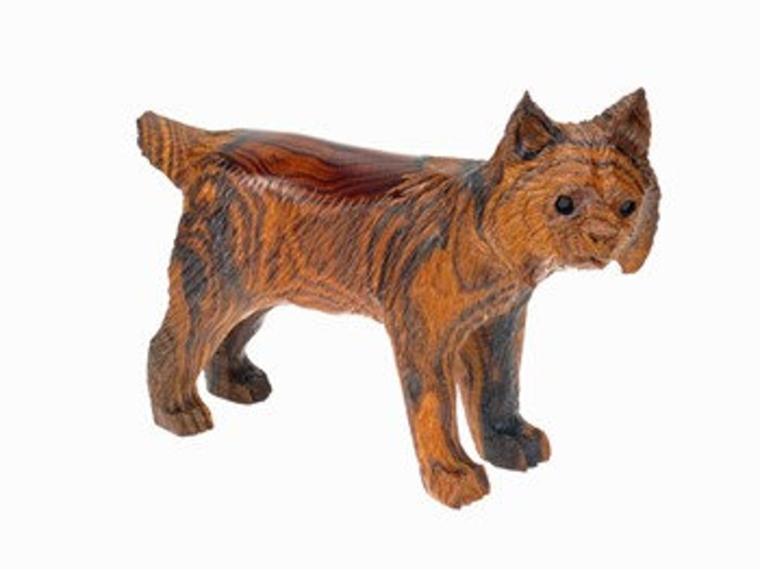 Desert Ironwood Bobcat Carving - Etsy