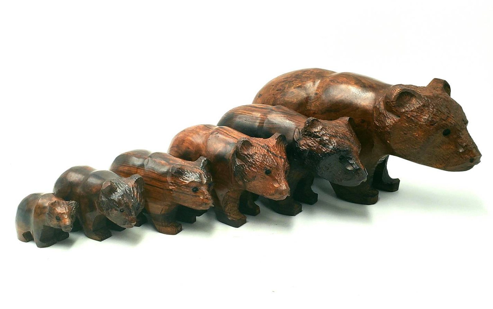 Desert Ironwood Bear Smooth Carving - Etsy