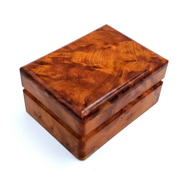 Burl Wood Box - Etsy
