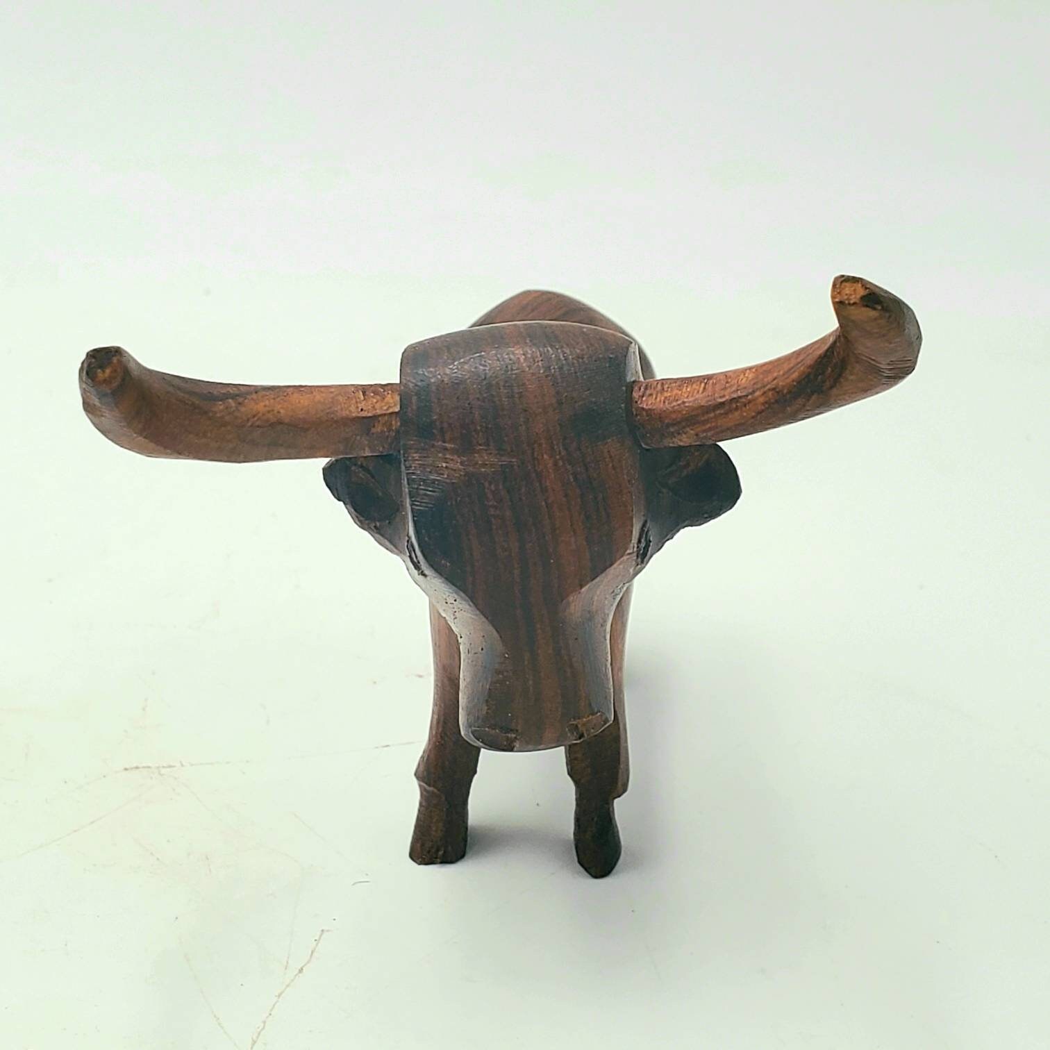 Desert Ironwood Texas Longhorn Carving - Etsy
