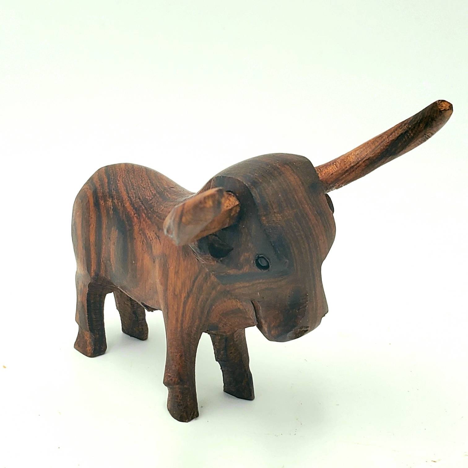 Desert Ironwood Texas Longhorn Carving - Etsy