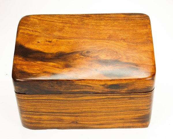 Desert Ironwood Smooth Box - 6" x 4" — Woodnotch