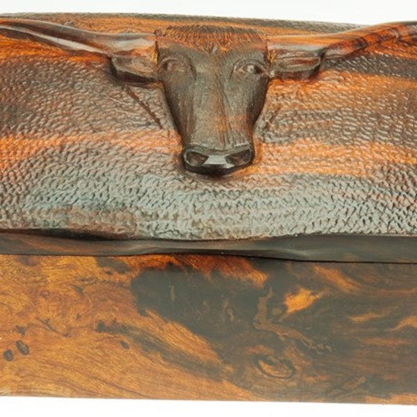 Longhorn Figurine - Etsy