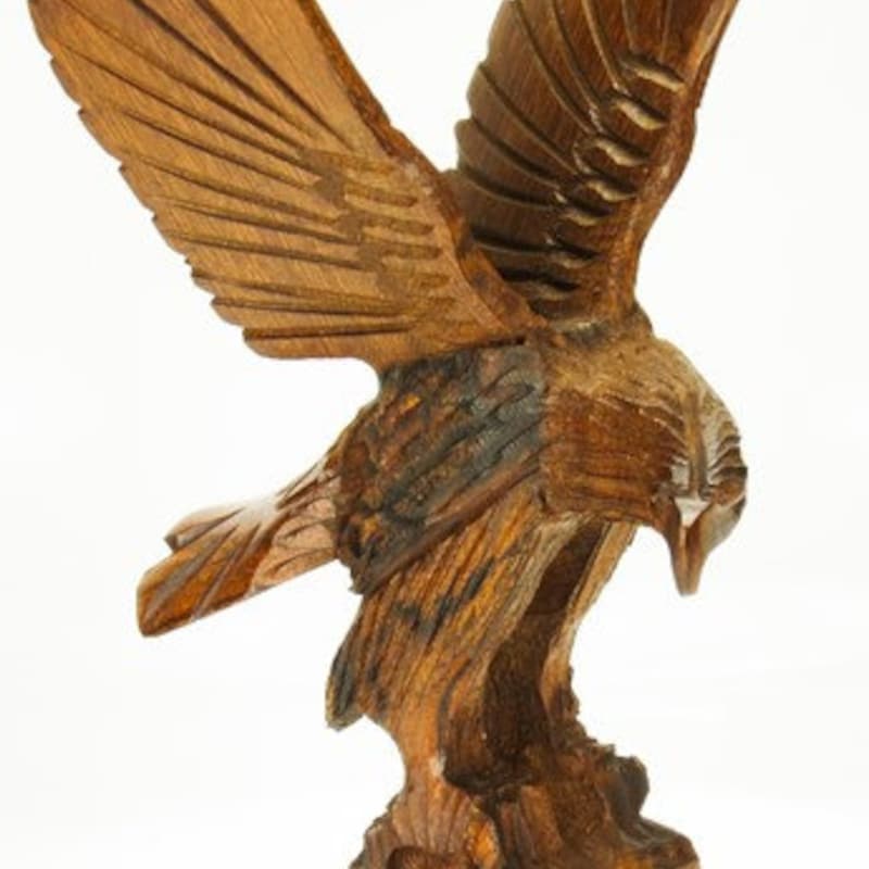 Eagle Wood Carving - Etsy