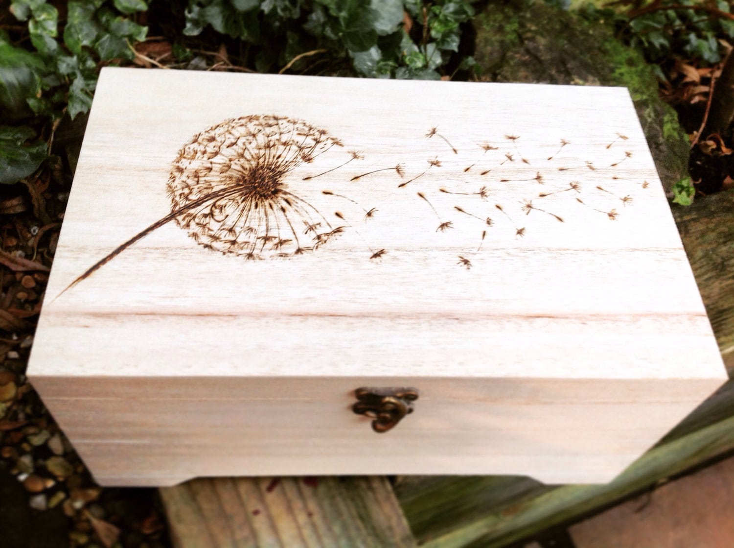 Ashes storage memorial anniversary keepsake box in sympathy | Etsy