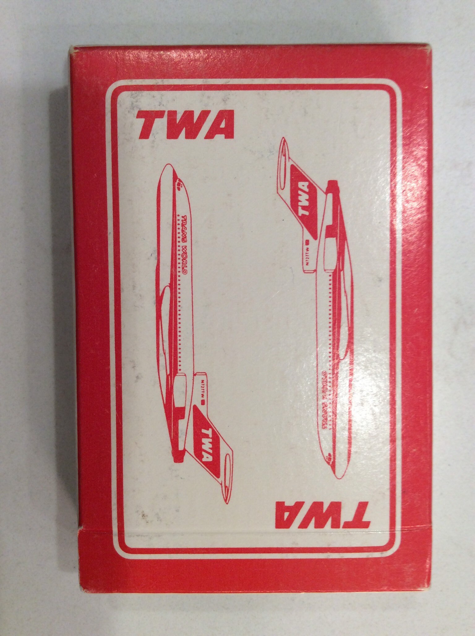 Vintage TWA Playing Cards - Etsy