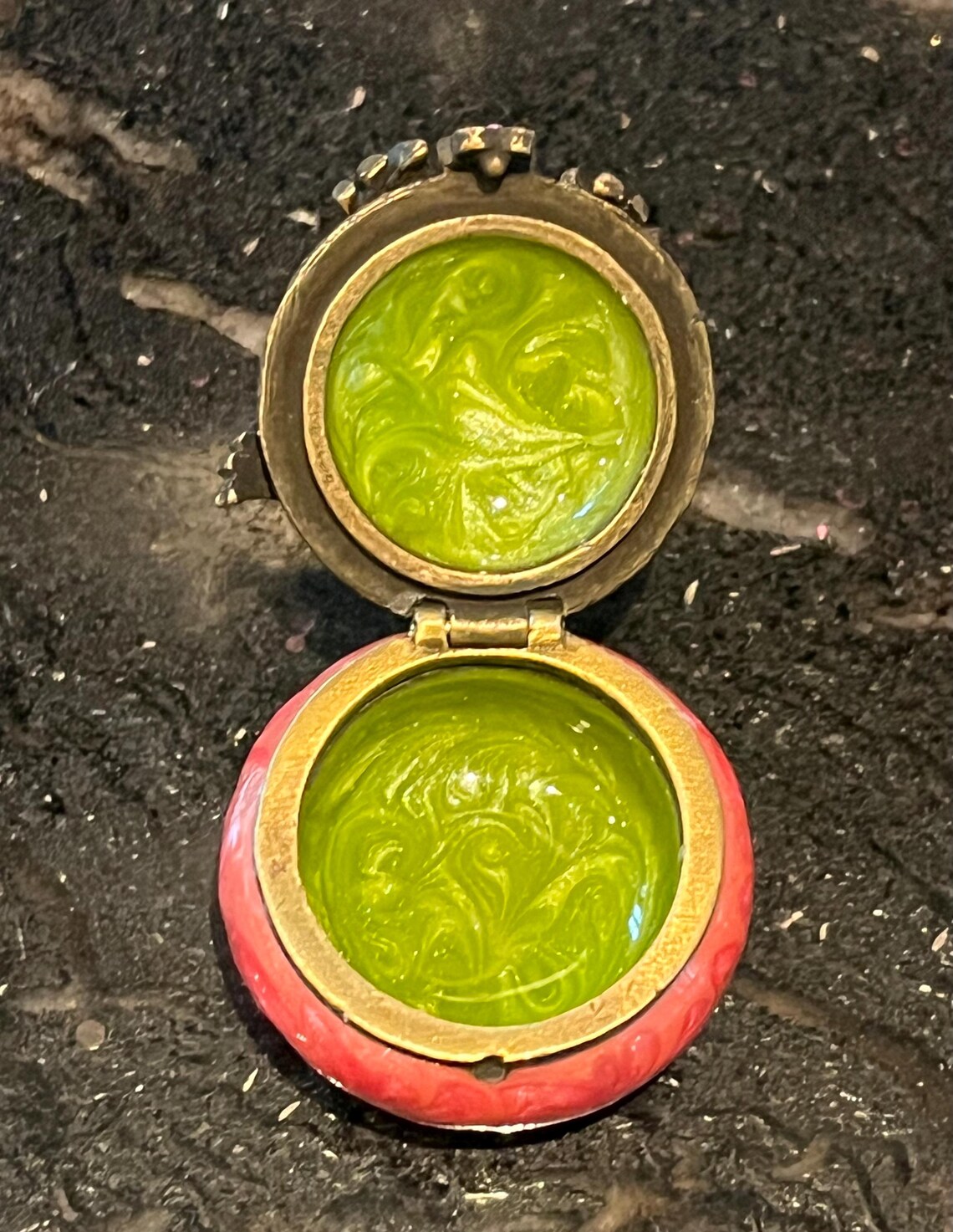 Jay Strongwater Frog Pill Box - Etsy