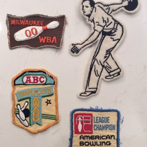 1960’s Bowling League Patches - Etsy