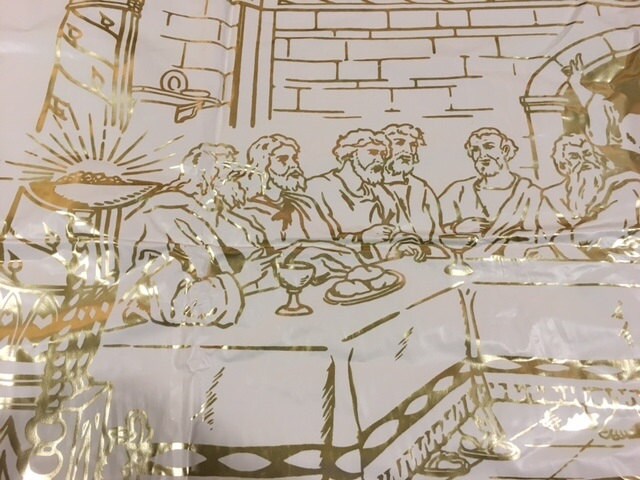 1950’s the Last Supper Table Cloth! - Etsy