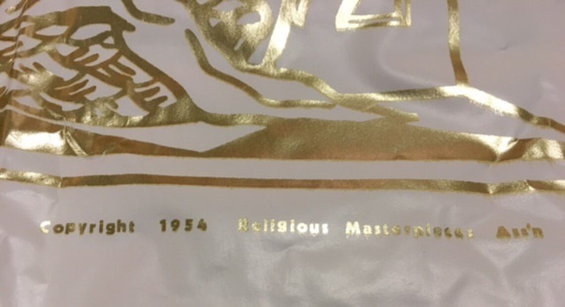 1950’s the Last Supper Table Cloth! - Etsy