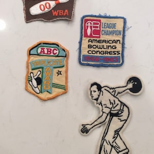 1960’s Bowling League Patches - Etsy