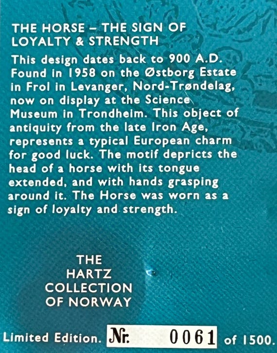 Norse Symbol Gold Earrings - Gem