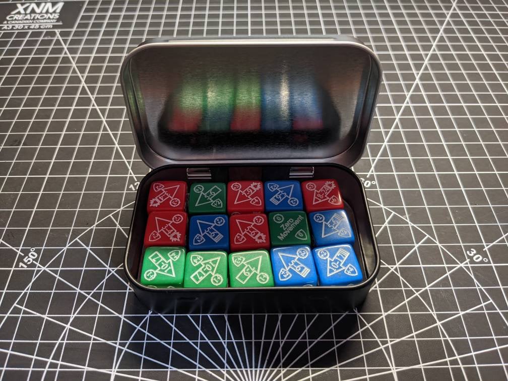 Battletech Movement Dice With Collector Tin ... Track | Etsy Canada
