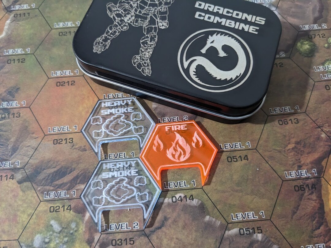 Battlemecha Fire & Smoke Tokens ... Track Fire and Smoke Easily With ...