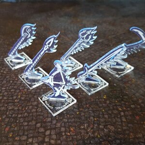 Spiritual Weapon Tokens, Two Handed Weapons (6 Varieties) *ships From ...