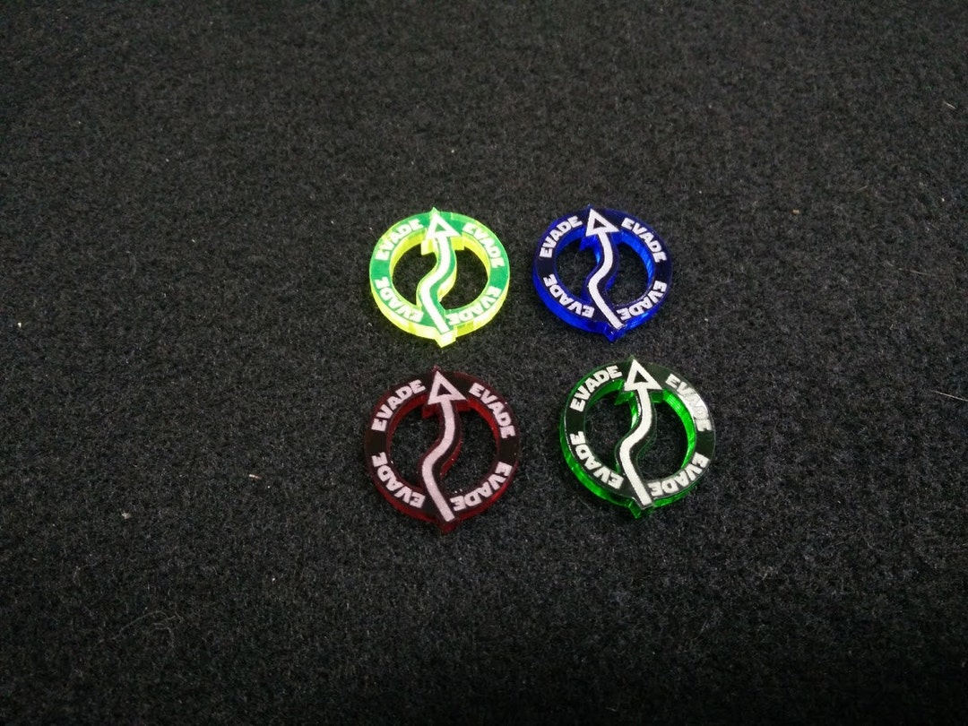Star Wars X-wing Compatible Evade Tokens - Etsy