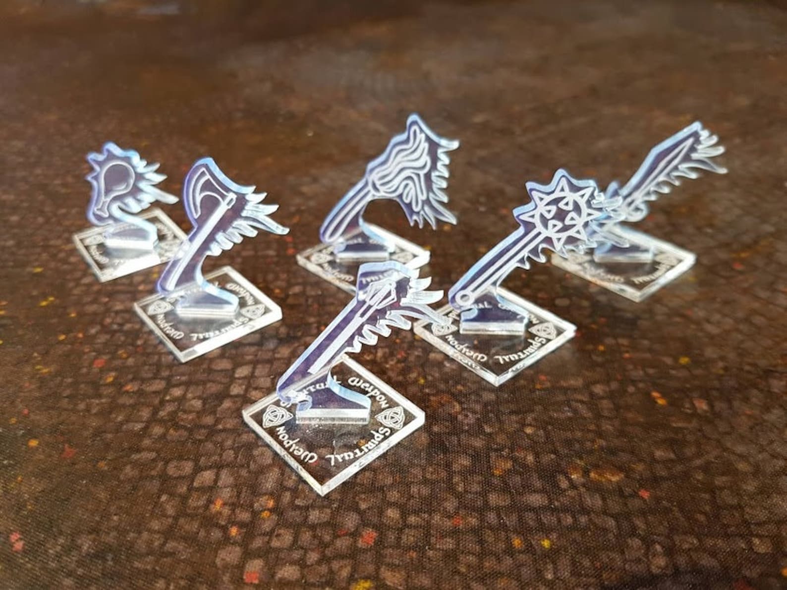 Spiritual Weapon Tokens Hand Weapons Mk.1 6 Varieties | Etsy Canada