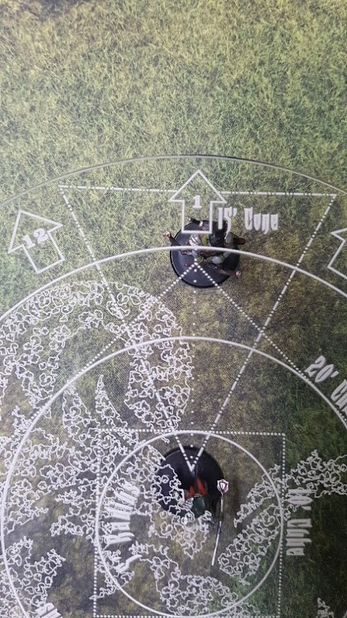 Role Playing Game Spell and Area Effect Template. *ships From Canada ...