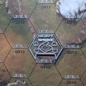 Battletech Heavy Smoke Tokens ... Track Smoke Easily With Tokens. - Etsy