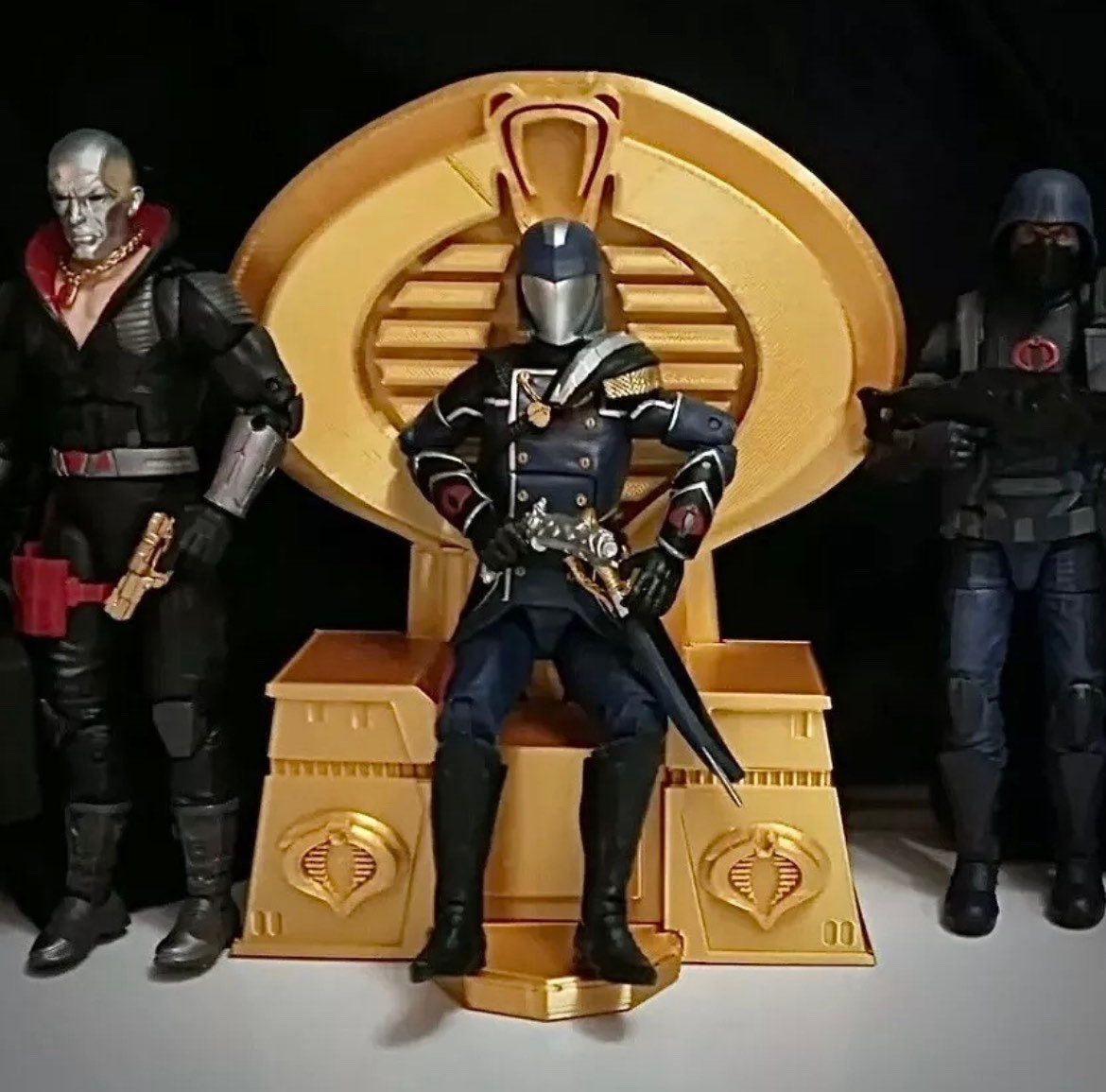 GI Joe Throne for Cobra Commander Destro for 6 Inch Figures - Etsy