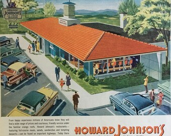 Howard johnson | Etsy