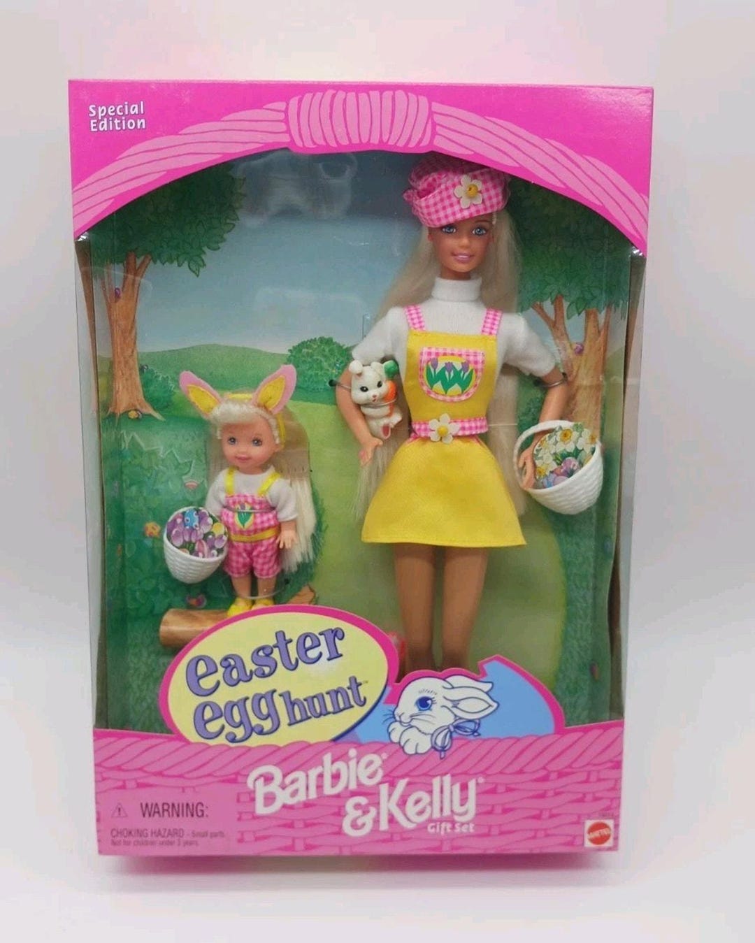 1997 Special Edition Barbie & Kelly Easter Egg Hunt Gift Set 19014 ...