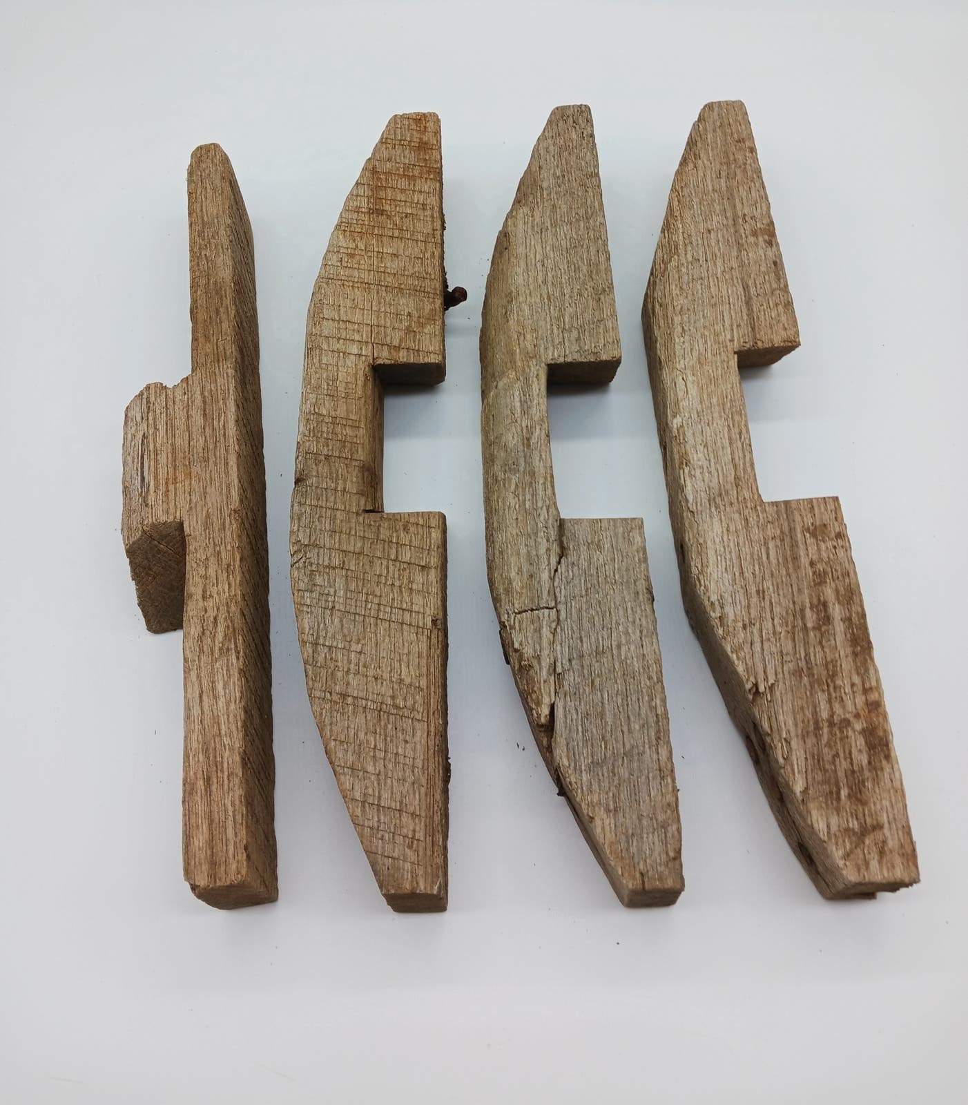 Antique Reclaimed Oak Handmade Barn Door Wooden Hardware Latch Closure ...