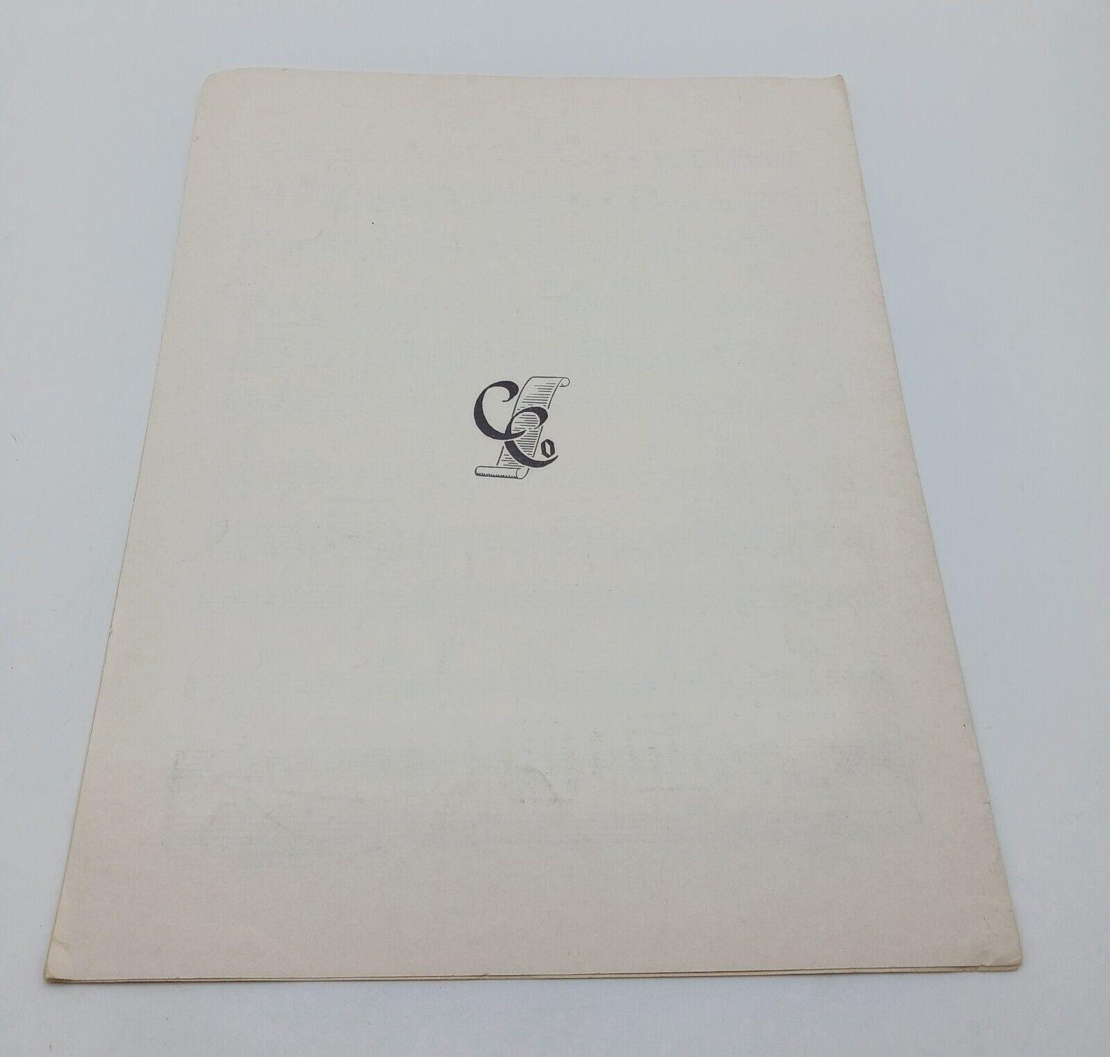 1957 I Remember It Well Gigi Arthur Freed Production Lerner Loewe Sheet ...