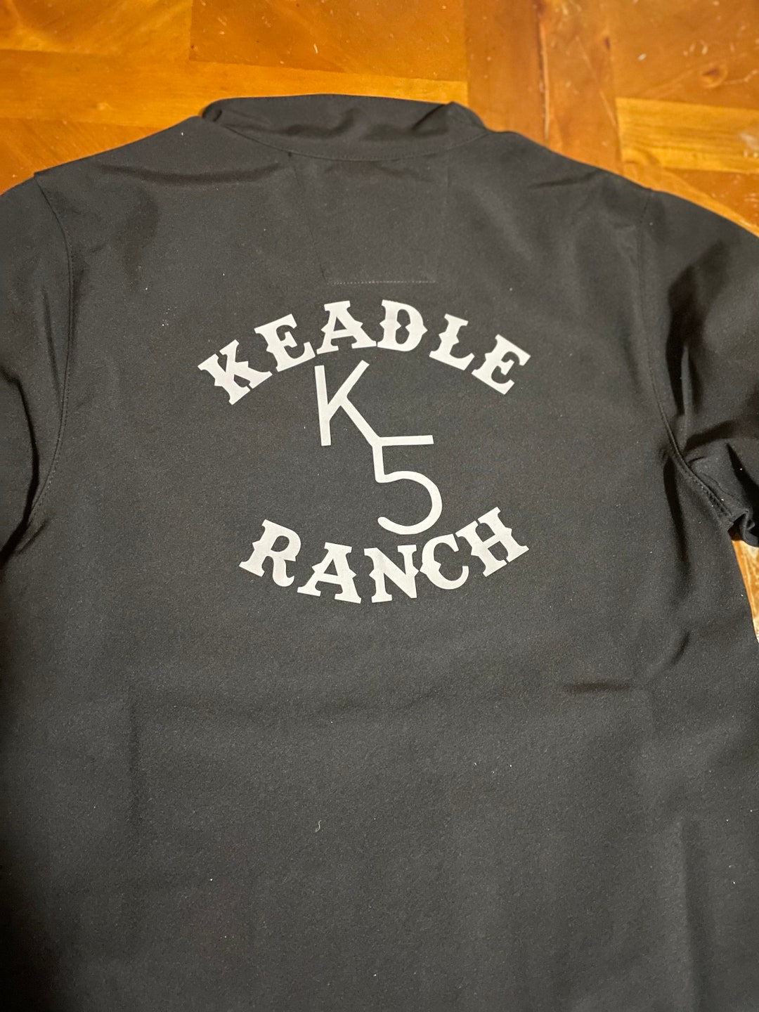 Youth Custom Cattle Brand Soft Shell Jacket, Ranch Softshell Jacket ...