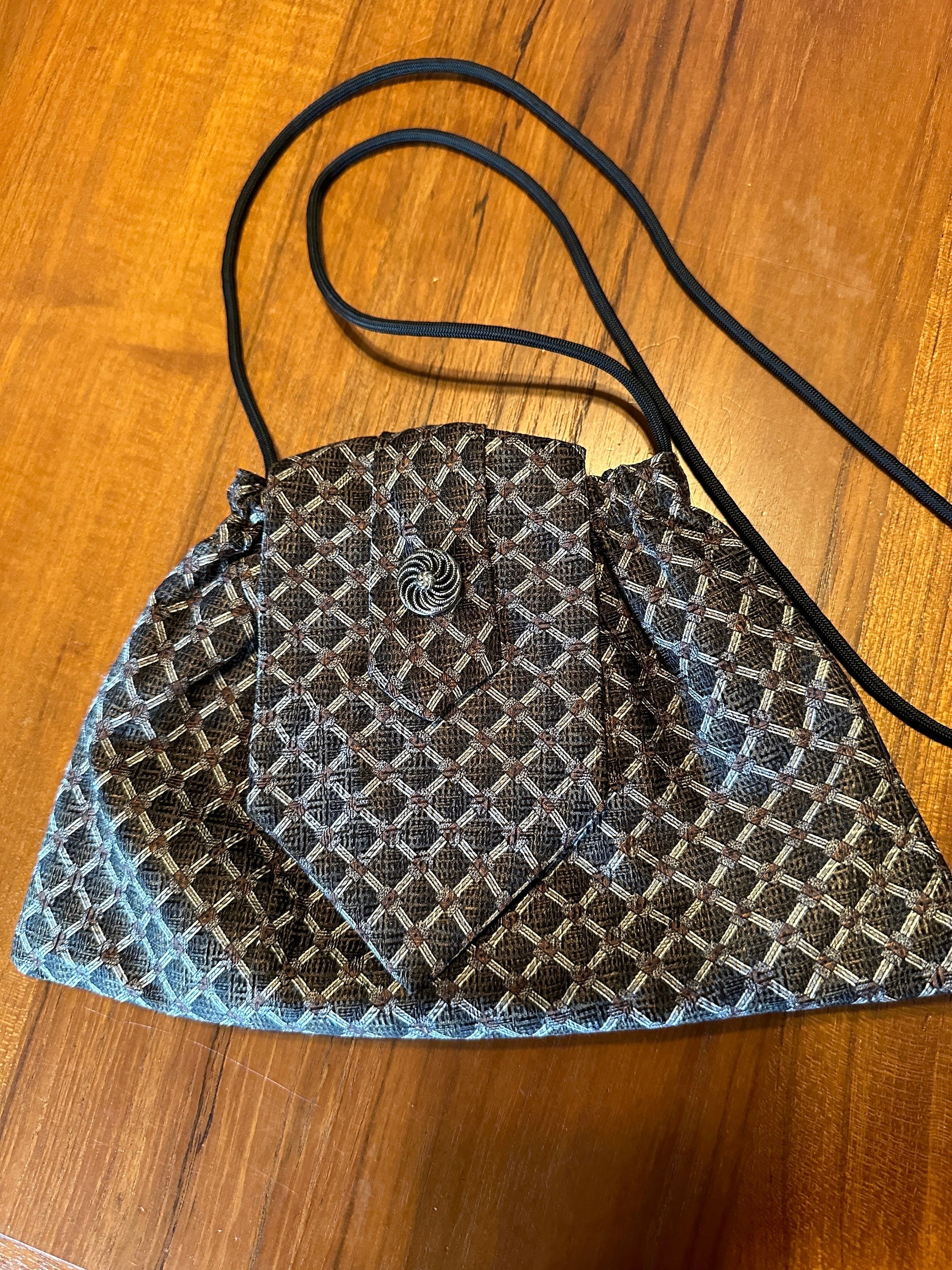 Tie Purses With Cording Shoulder Strap - Etsy