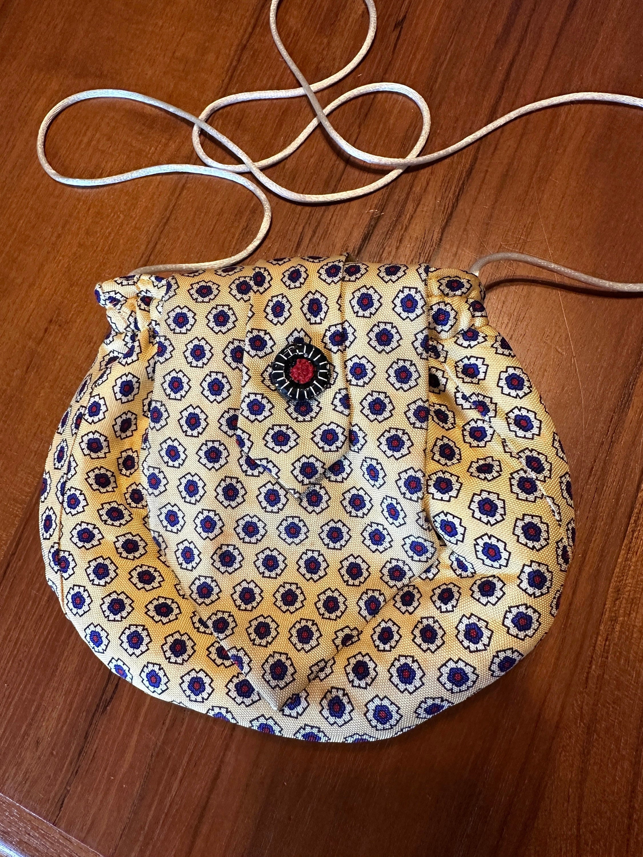 Tie Purses With Cording Shoulder Strap - Etsy