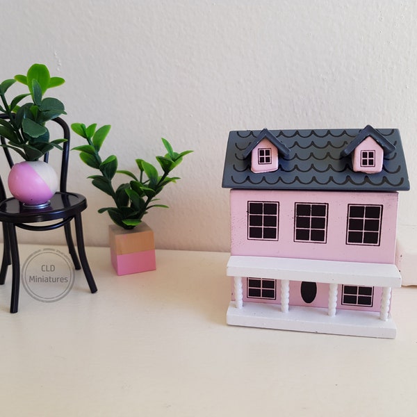Pink Dollhouse - Etsy