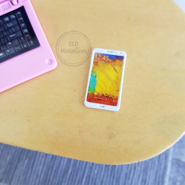 Miniature Mobile Phone 1:12 - Etsy