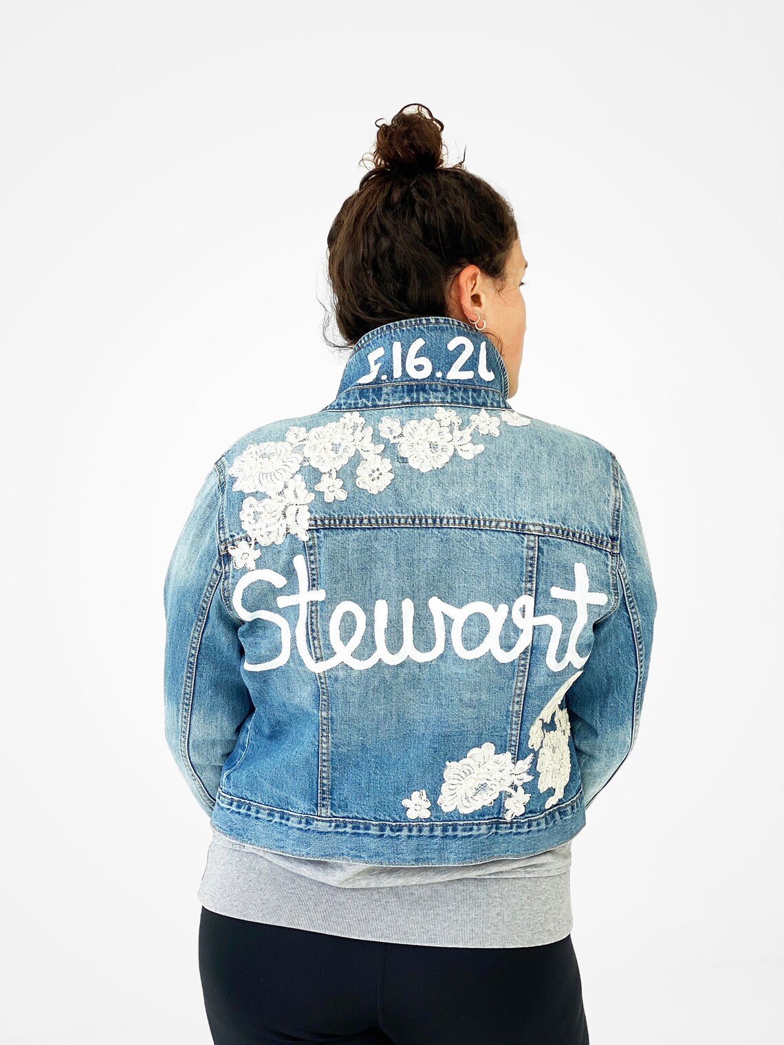 Custom Jean Jacket I for Weddings, Bachelorettes & More. - Etsy