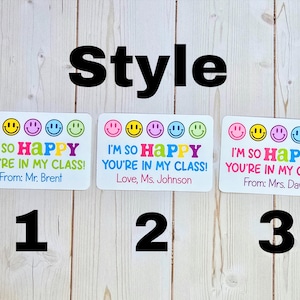 Class Gift From Teacher, Back to School Favors, Classroom School Favors ...