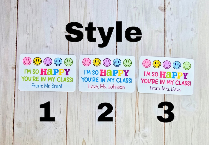 Class Gift From Teacher, Back to School Favors, Classroom School Favors ...