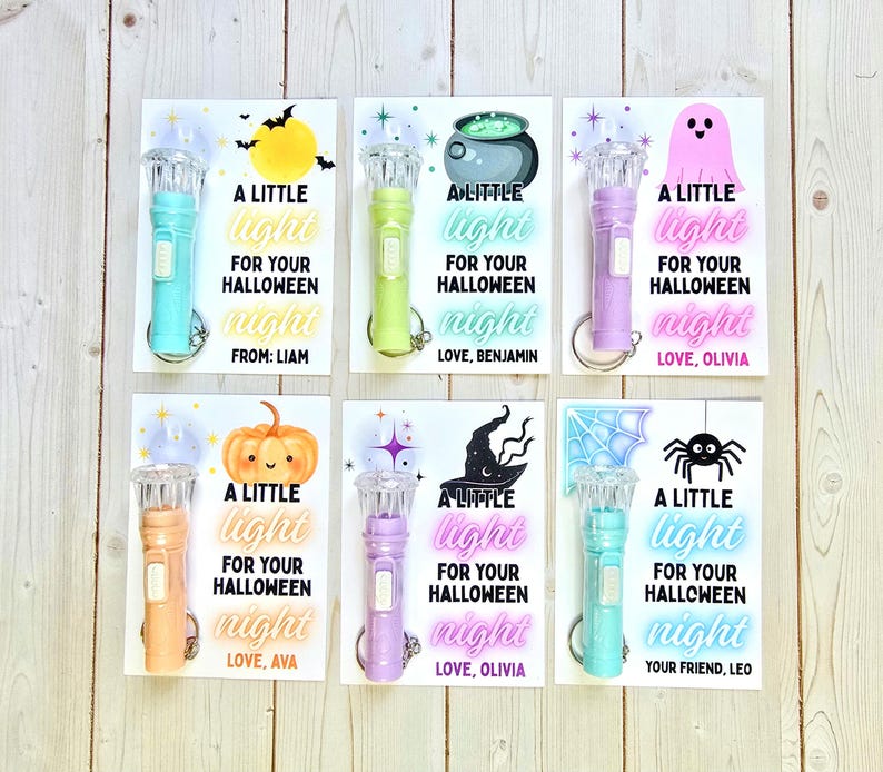 Halloween Mini Flashlight Party Favors, Halloween Class Favors ...