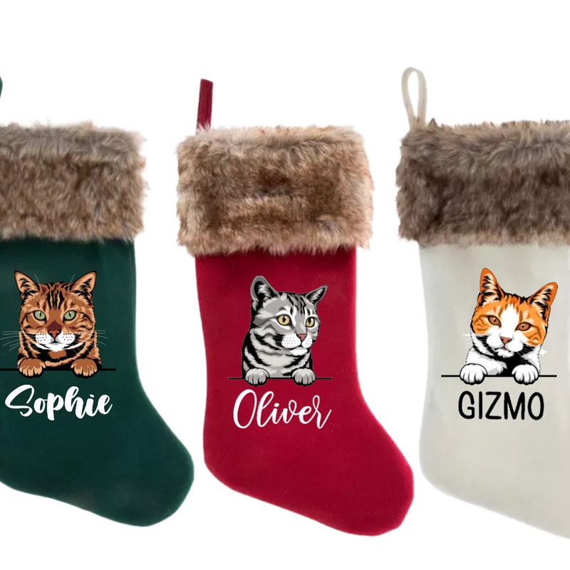 Cat Stockings - Etsy