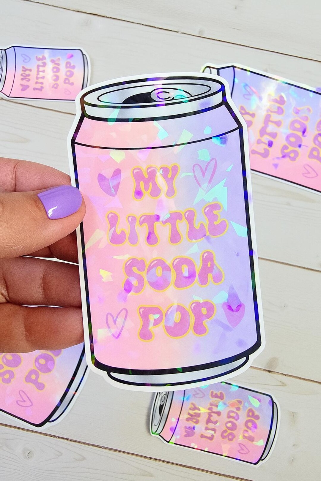 K Pop Demon Hunters Label, Soda Pop Sticker, My Little Soda Pop Decal ...