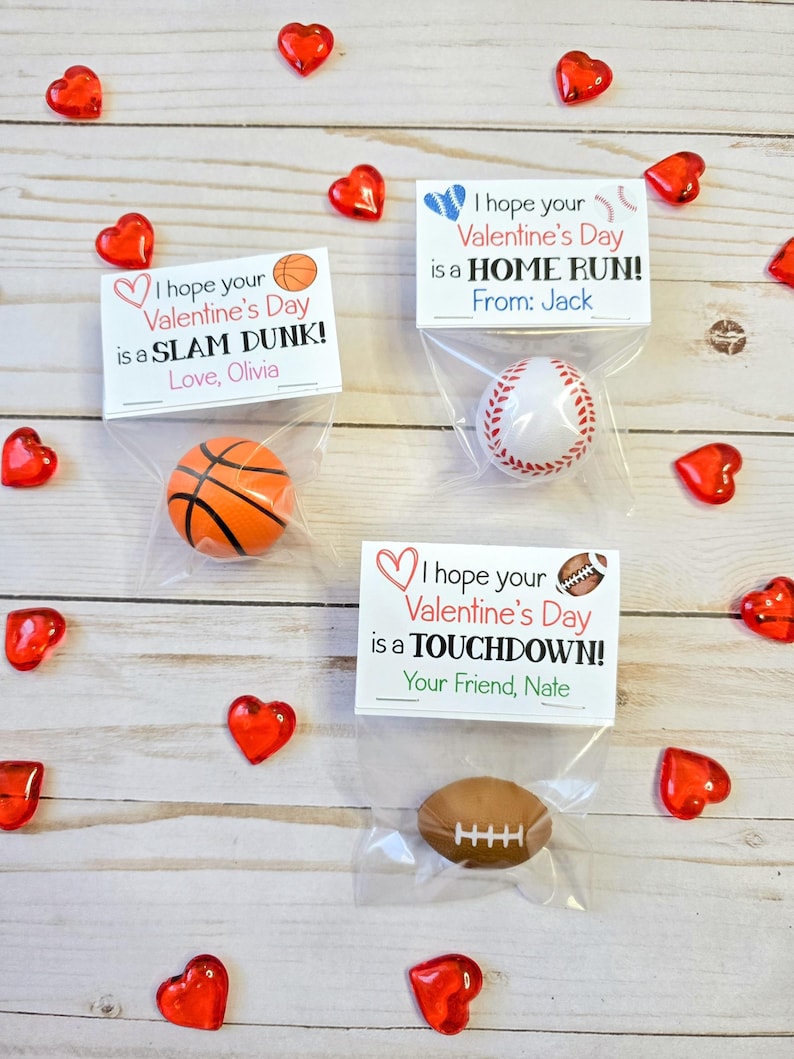 Sports Valentines, Toy Valentines, Ball Valentines, Class Valentines ...